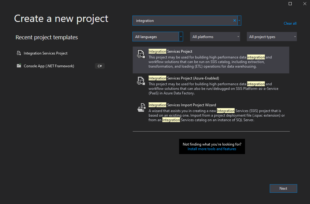 How to Set Up Visual Studio for SSIS Package Development